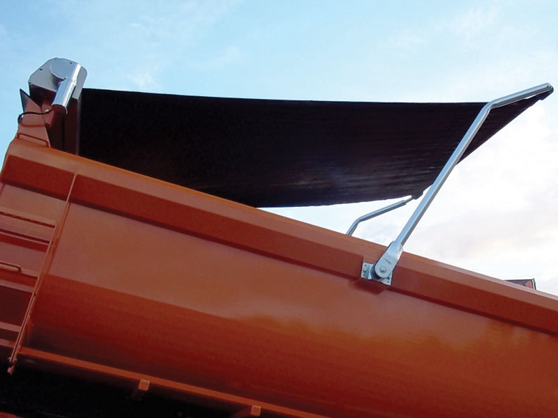 Arm-Matic for Dump Bodies from Donovan Tarps - Shur-Co
