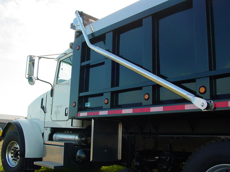 Bullet Arm Tarp System for Dump Bodies from Donovan Tarps - Shur-Co