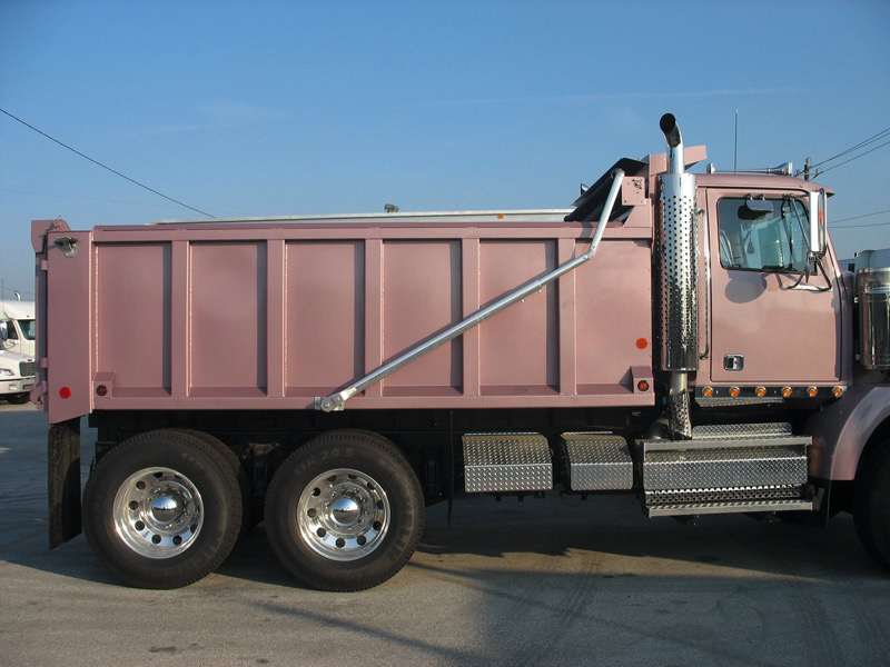 Aluminum External Mount Dump Truck Systems
