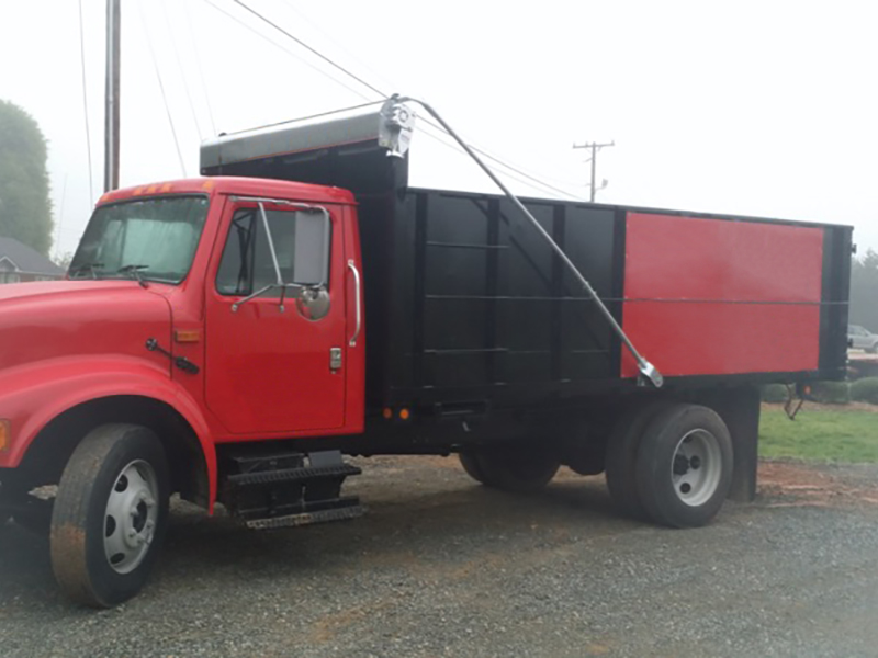 Galvanized Steel External Mount Dump Truck Systems
