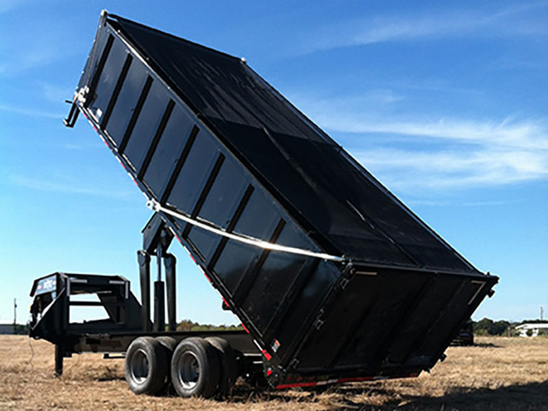 Galvanized Steel External Mount Dump Truck Systems