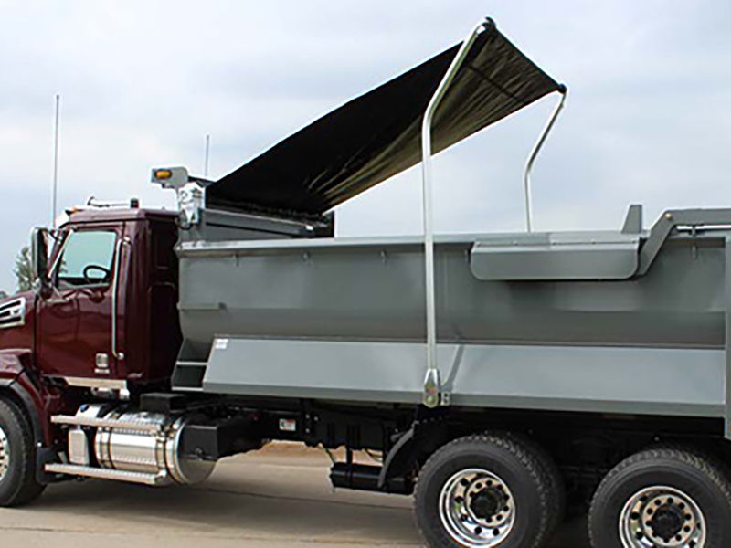 Bulletproof Aluminum External Mount Dump Truck Systems
